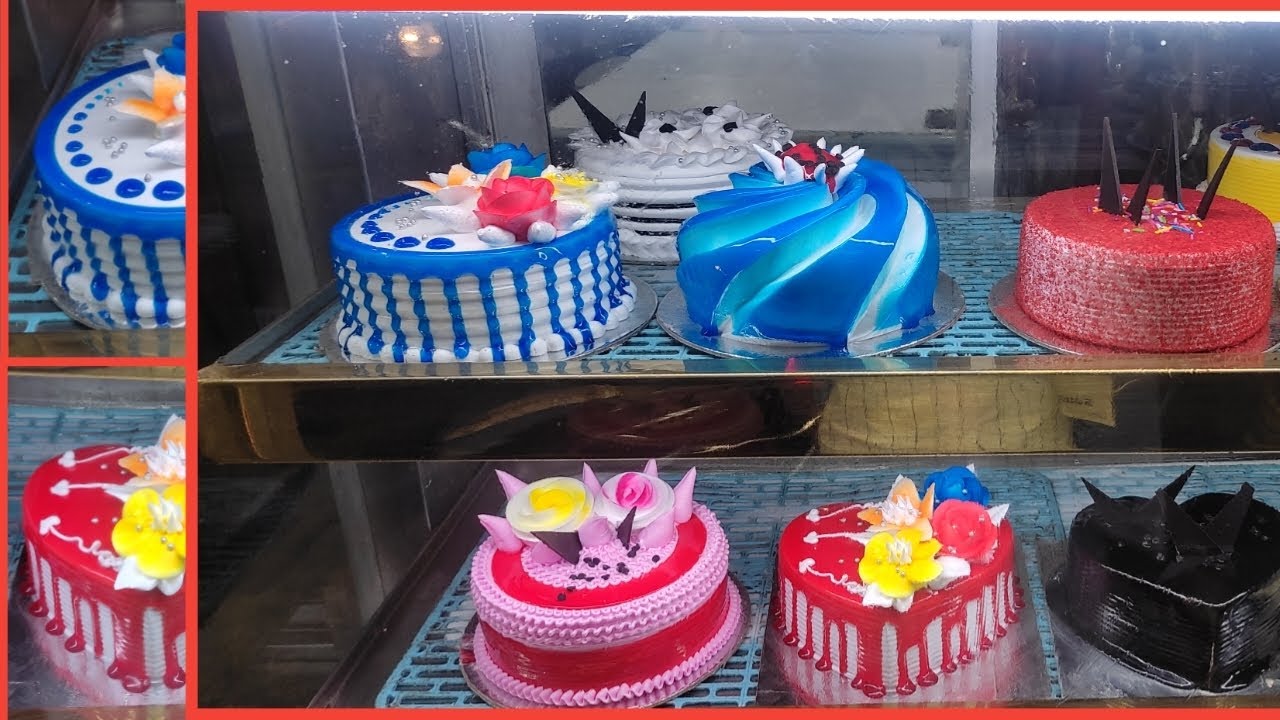 Display cake॥ Counter Display cake tutorieal॥ How to make all type cake ...