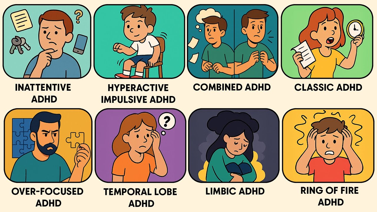 Every Type Of ADHD Explained - YouTube