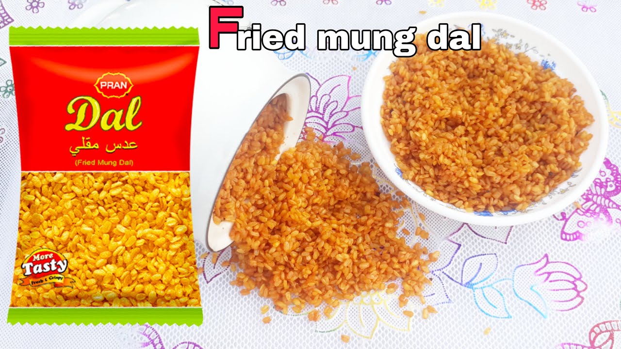 Mug Daal Vaja / Dalmuth | Namkeen Moong Dal | Fried Moong Dal Recipe ...