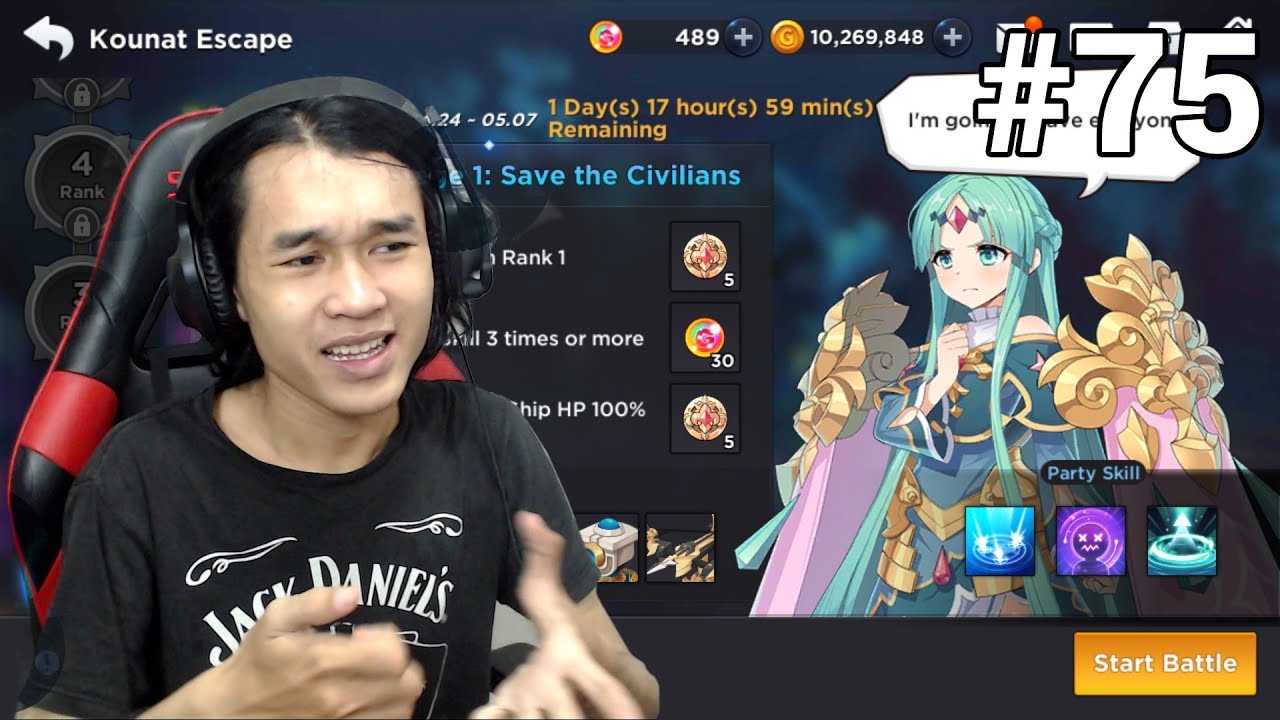 Serdin Tower Defense | Grand Chase Mobile Indonesia #75 - YouTube