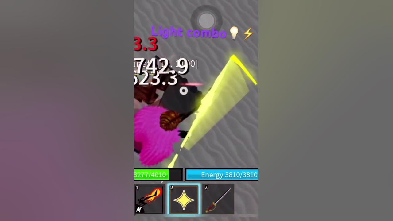 Light Combo⚡️ Blox Fruits Youtube