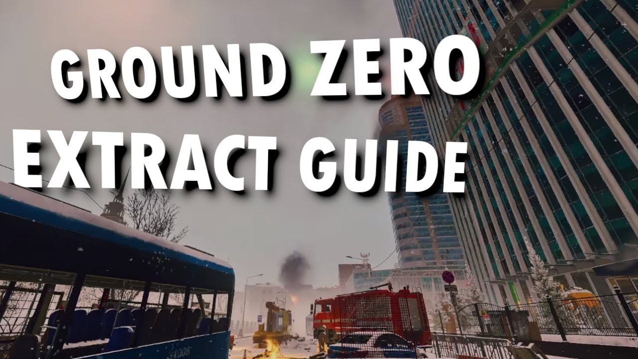 Escape From Tarkov: Ground Zero Extract Locations & Quick Guide - YouTube
