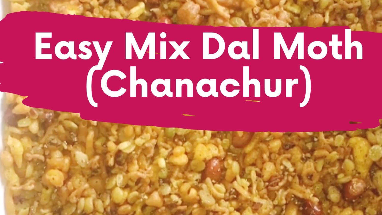 How to Make Chanachur Homemade Mix Spicy Dal Moth - YouTube