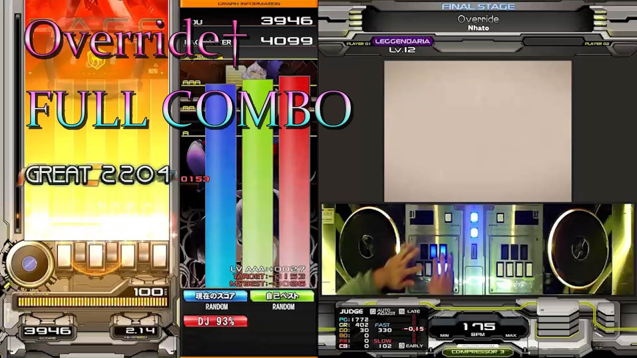 Override† FULLCOMBO - YouTube