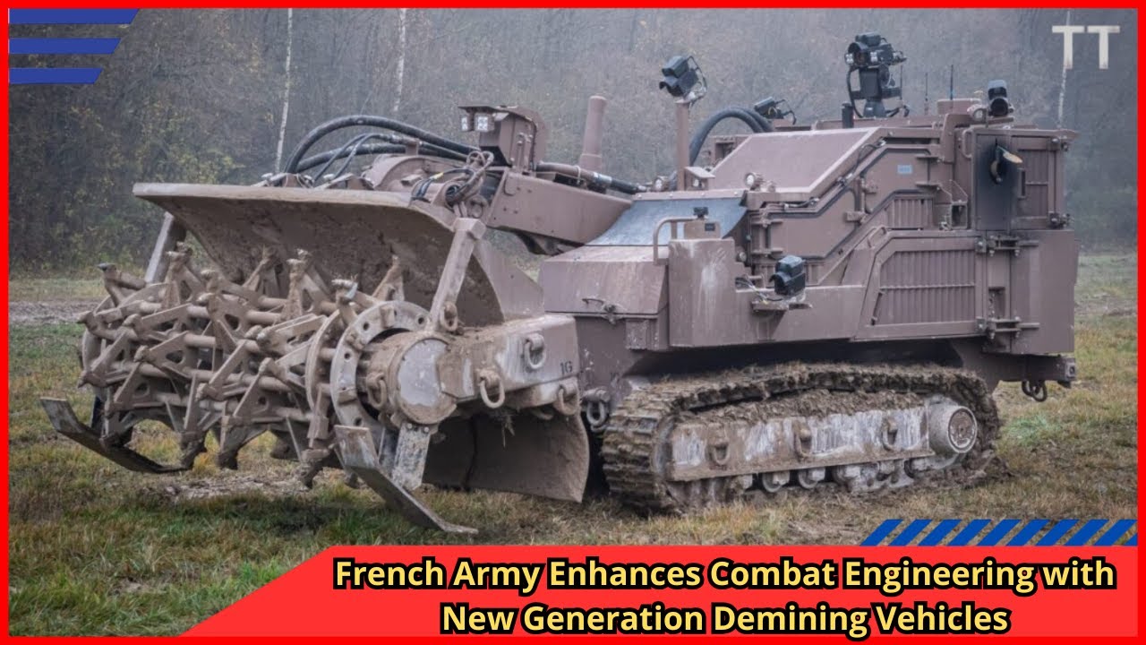 French Army Enhances Combat Engineering with New Generation Demining ...