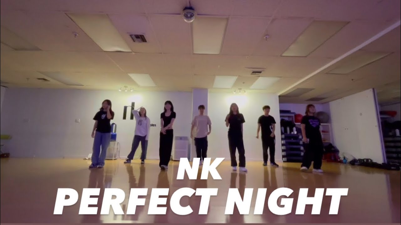 NK DANCE STUDIO: LE SSERAFIM - "PERFECT NIGHT" Dance Cover - YouTube