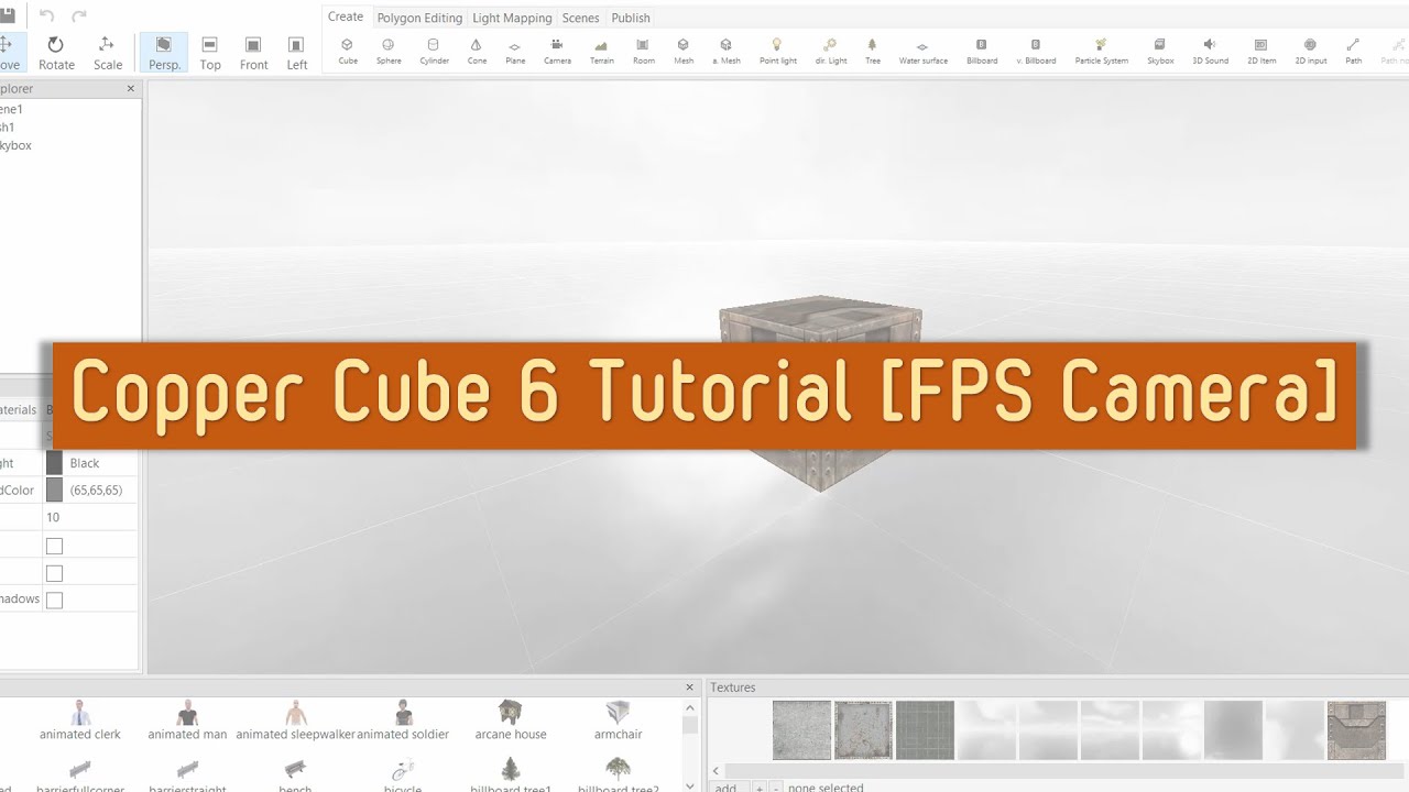 Copper Cube 6 Tutorial - FPS Camera - YouTube