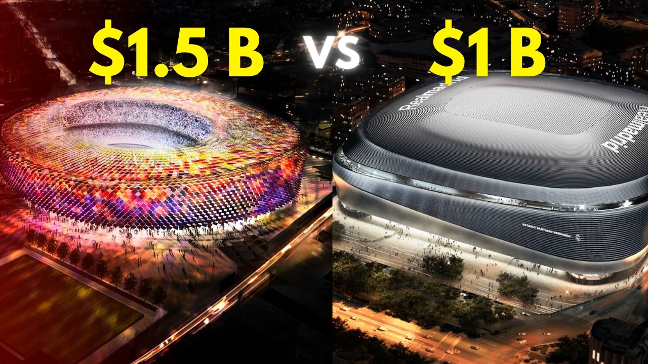 New Camp Nou vs Santiago Bernabéu Stadium: Which is Better? - YouTube