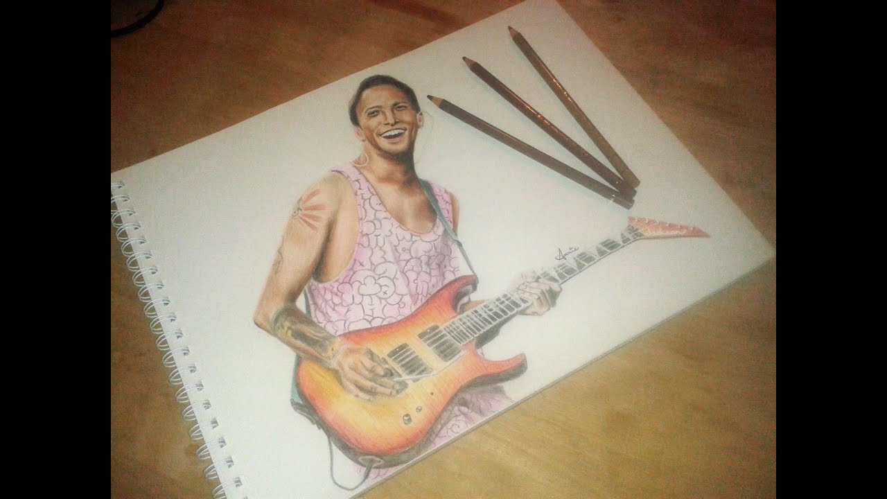 Marc Okubo from Veil of Maya | Speed Drawing by An - YouTube