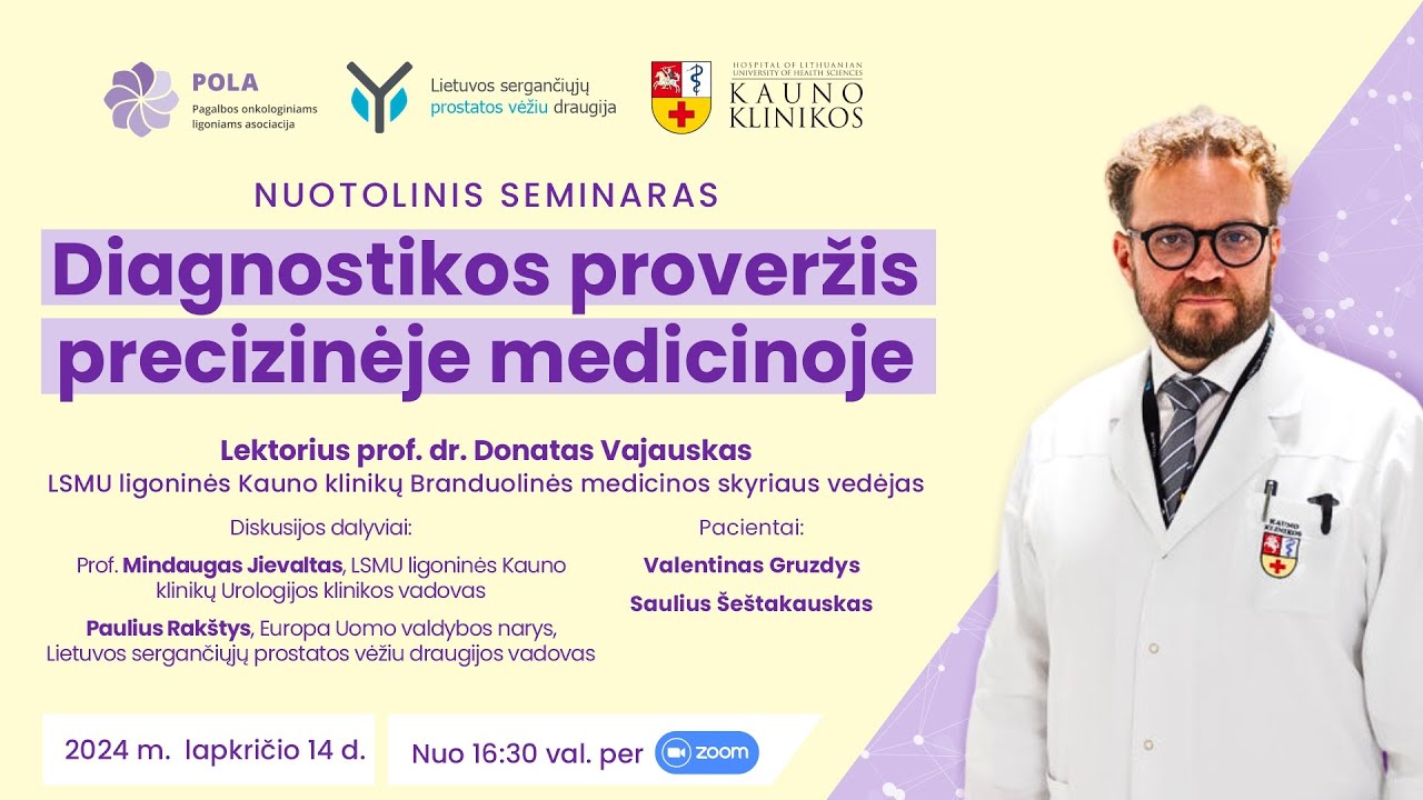 Diagnostikos proveržis precizinėje medicinoje - YouTube