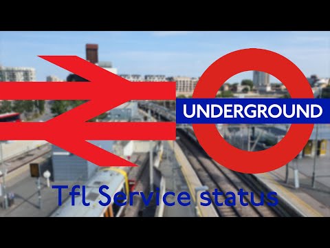 TfL service status announcement by Anne