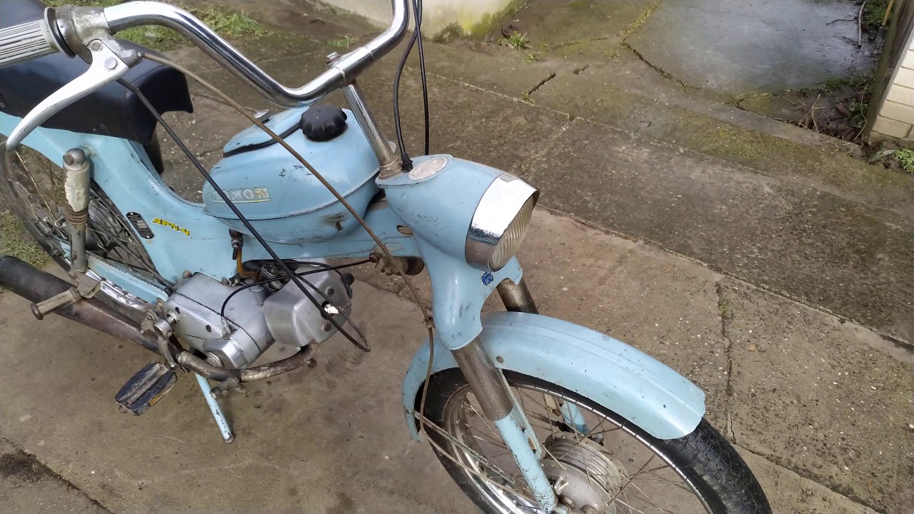 Tomos Colibri APN 4 1975 - YouTube