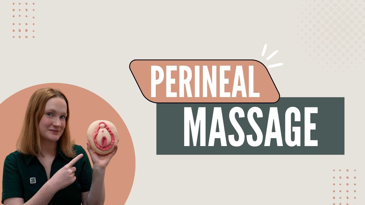 Perineal Massage: How to Prepare for Birth & Reduce Tearing - YouTube