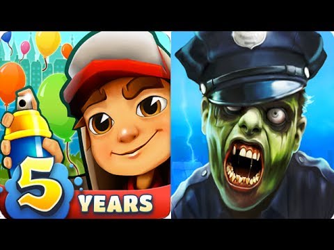 Subway Surfers vs Dead Route Zombies - YouTube