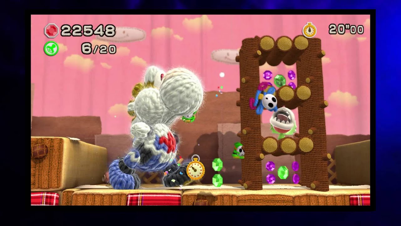Mega Yoshi! - Yoshi's Woolly World - YouTube