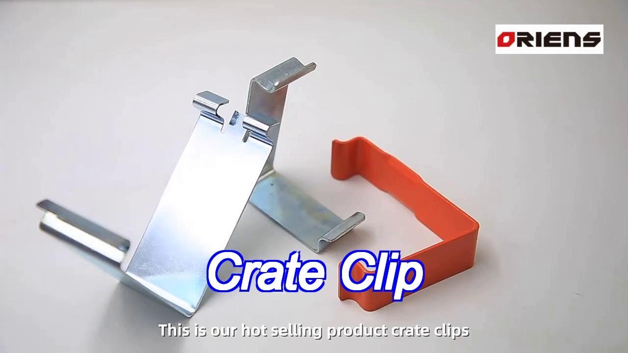 Oem Custom Sheet Metal Stamping 65Mn Steel Crate Clip For Wooden Crate ...