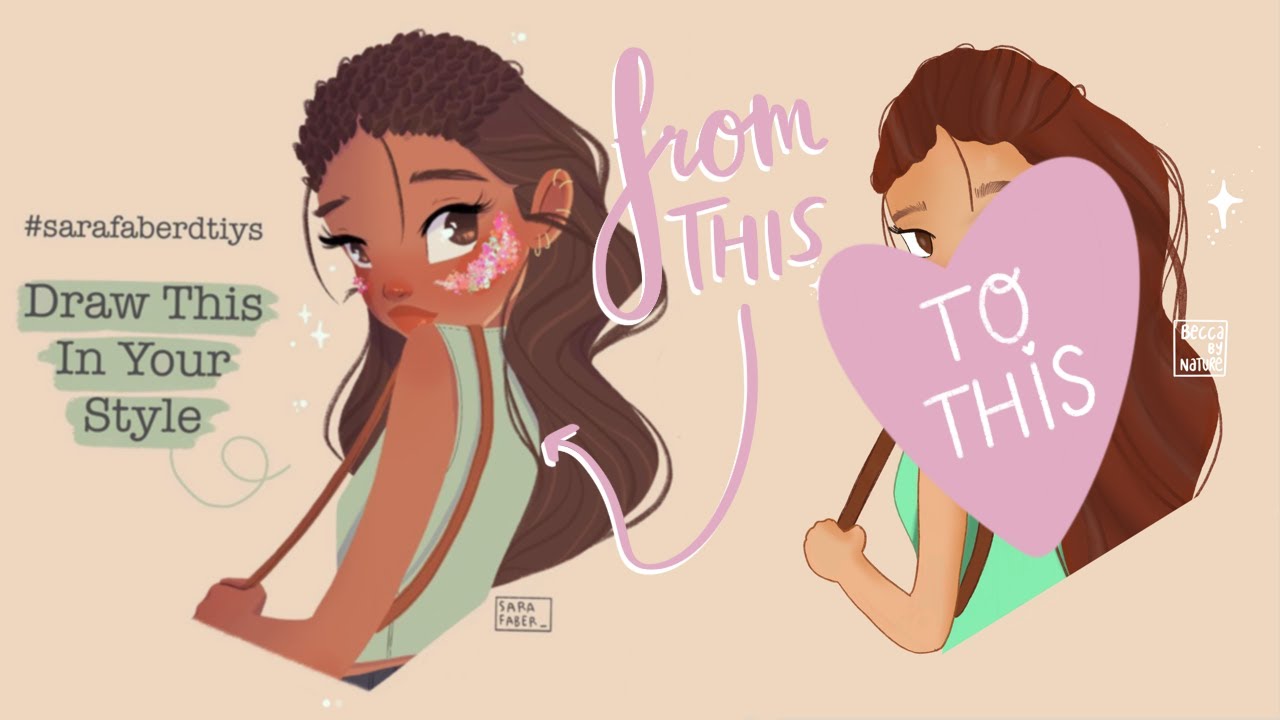 Draw This In My Style * Sara Faber * Time Lapse - YouTube
