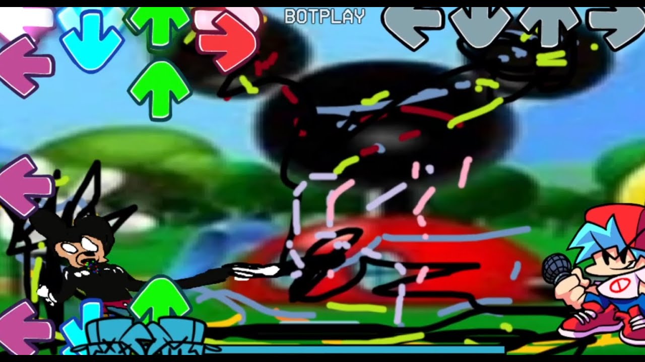The FNF Mod Of All Time (Vs mouse pibby fnf vs battle) - YouTube