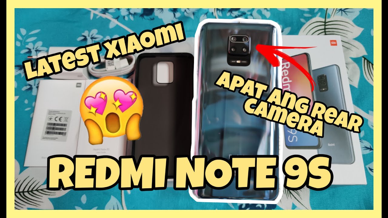 REDMI NOTE 9S UNBOXING AND REVIEW - YouTube