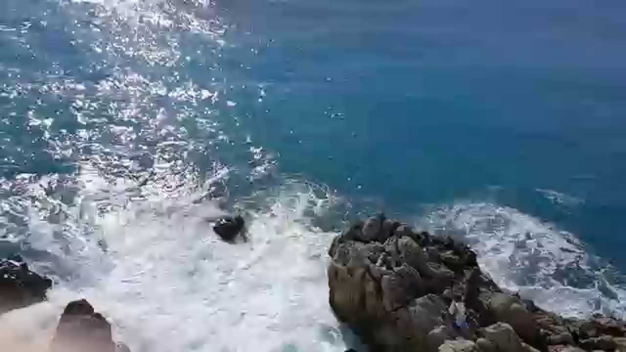 la mer à Nice le 29102015 - YouTube