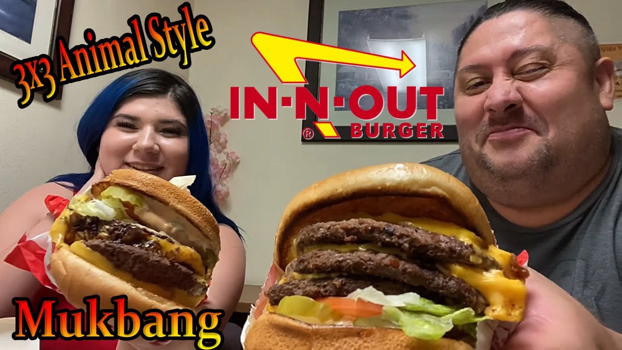 3x3 Animal Style 3x3 Animal Style, Raw Onions, No Lettuce 🤤