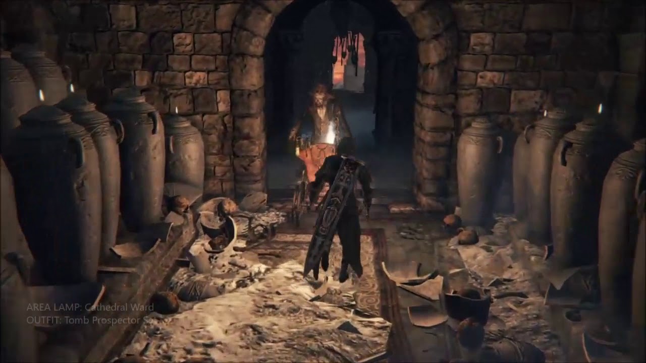 Bloodborne ¦ Outfit Locations ¦ Tomb Prospector Set [Complete] - YouTube