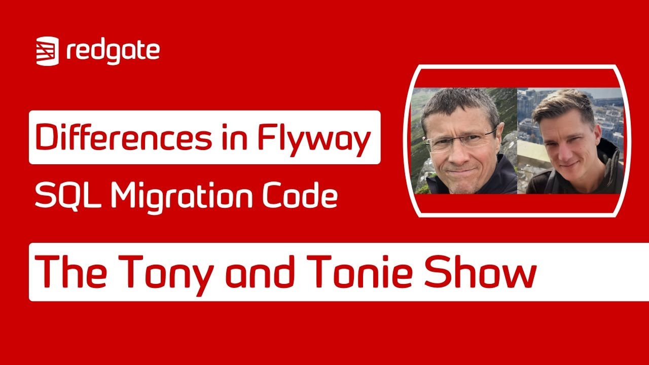 Finding Significant Differences in Flyway SQL Migration Code | The Tony and Tonie Show - YouTube