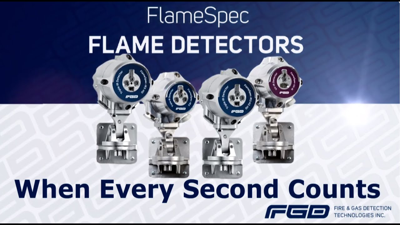 FlameSpec IR3 HD FLS-IR3-HD Flame Detector - YouTube
