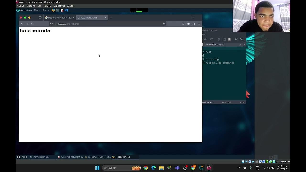 Practica 1: Instalar un servidor HTTP apache2/nginx - YouTube