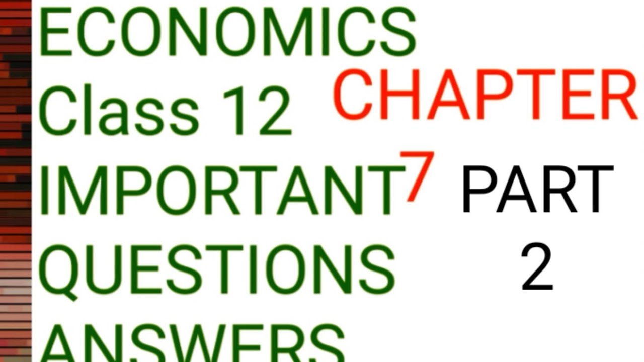 Ace Your Economics Class with These Chapter 7 Study Tips! - YouTube