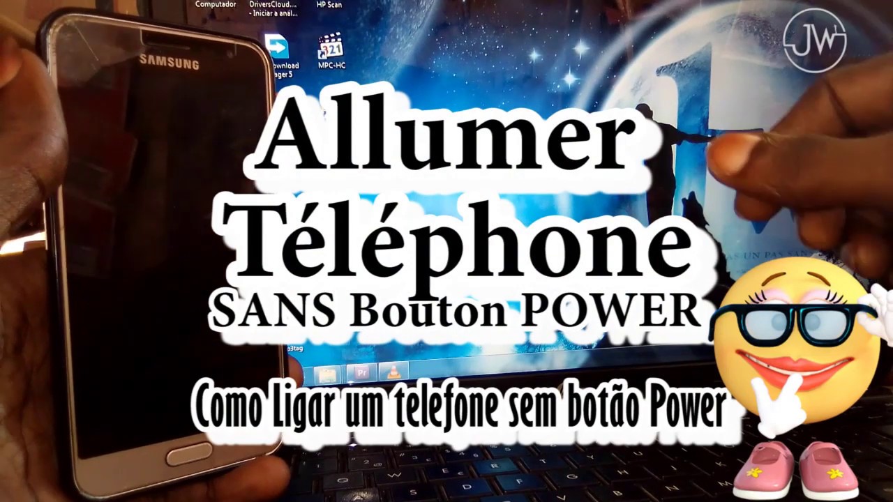 Allumer un Téléphone sans LE BOUTON POWER - YouTube