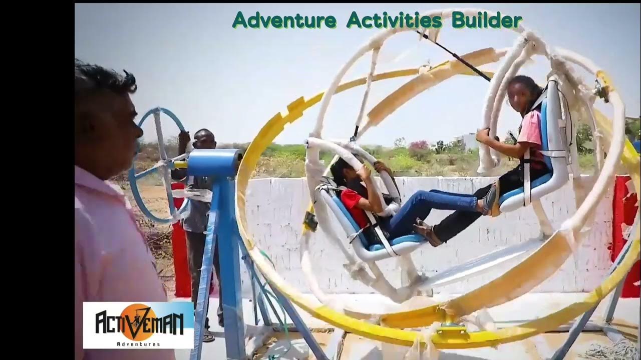 Zipline Setup | Sky Cycling Construction | Adventure Park Builder - YouTube