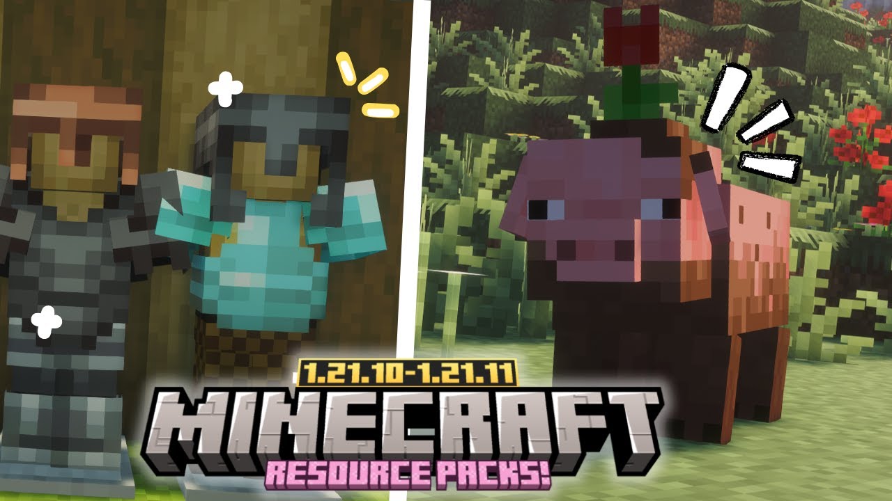 Top 10 Resource Packs YOU Should Try! (1.21.10-11) - YouTube