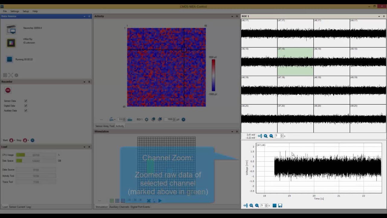 CMOS-MEA-Control 01 - Overview - YouTube