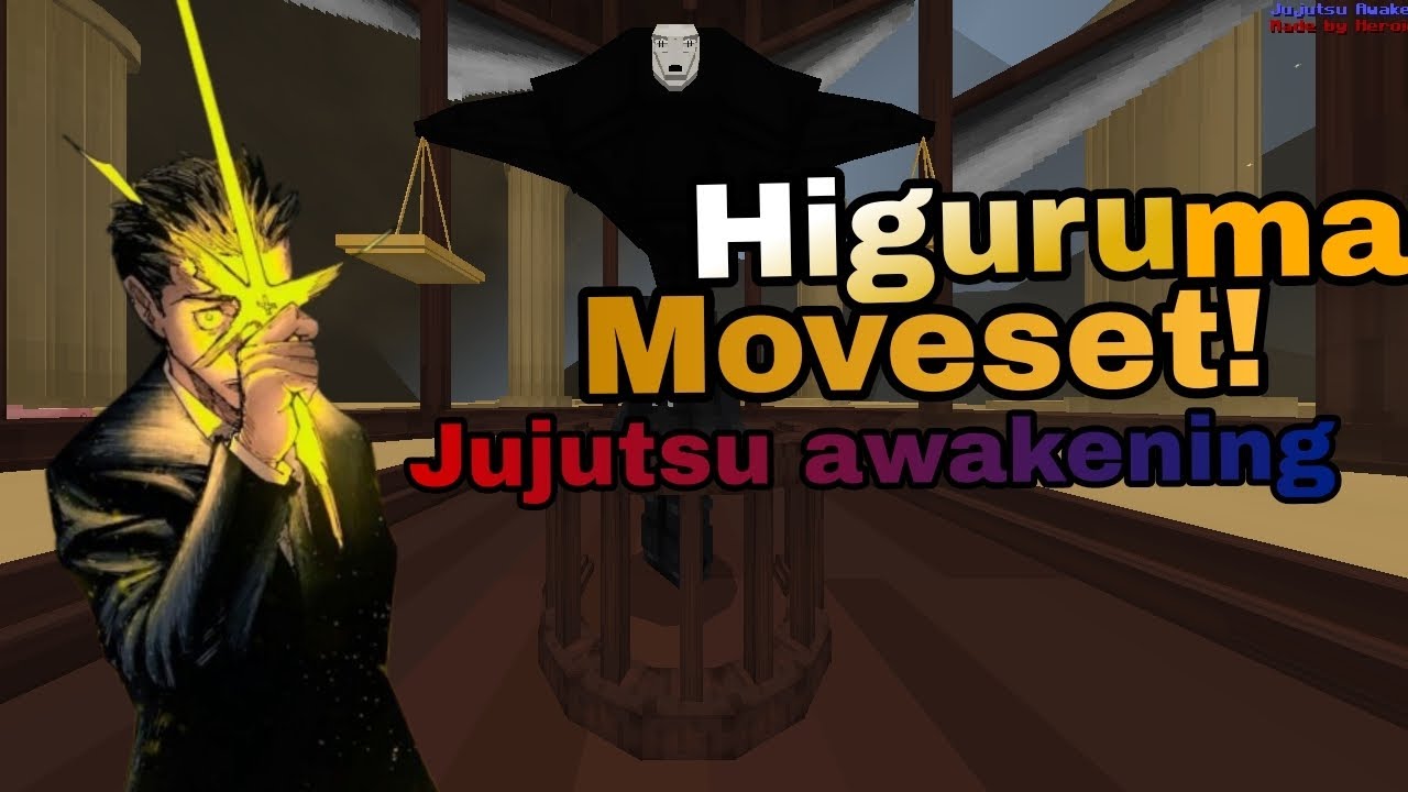 Showcase do higuruma no jujutsu awakening!! - YouTube
