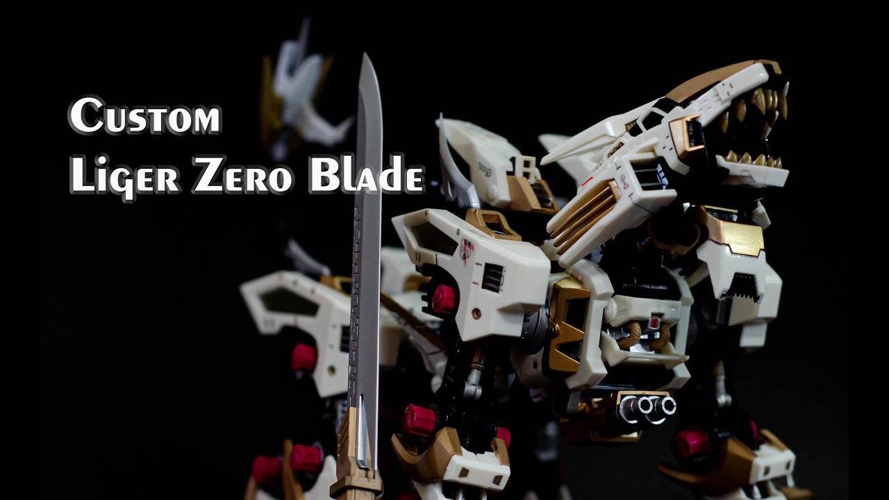 ZOIDS/ Liger Zero-Blade Custom - YouTube