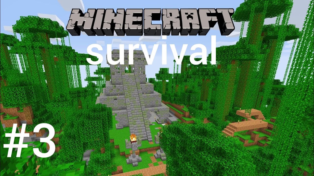 Minecraft Survival part 3 - YouTube