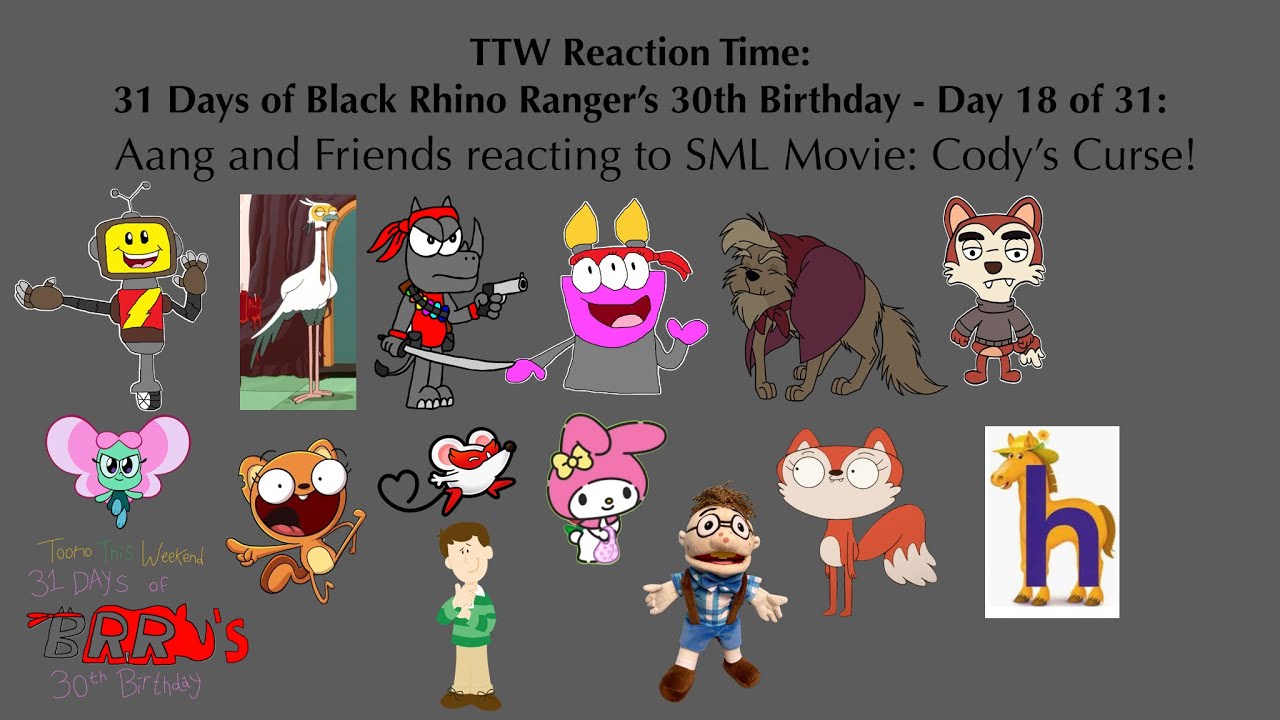 Toono This Weekend Reaction Time: Aang and Friends reacting to SML ...