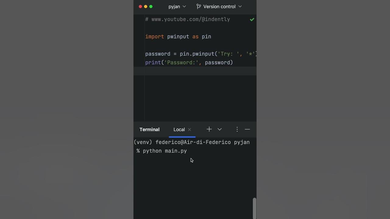 1 TIP For Better Password Handling In Python - YouTube