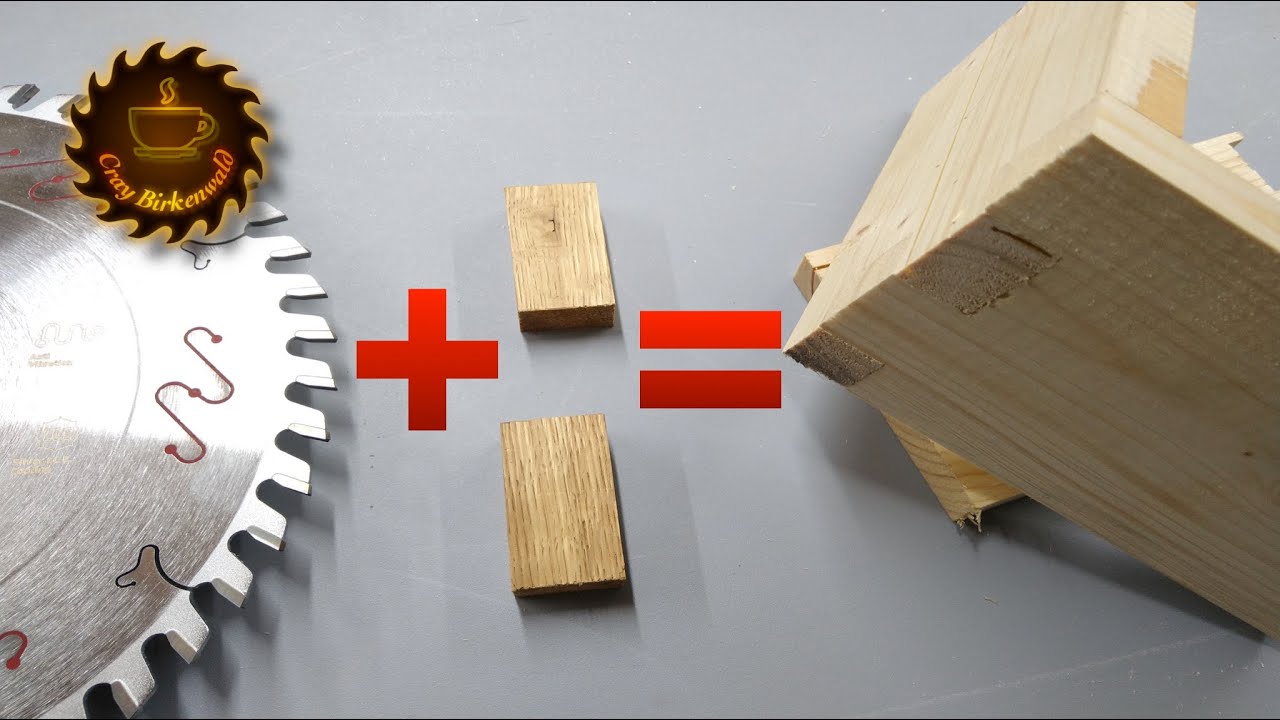 Queues droites larges à la scie circulaire (technique de menuiserie ...
