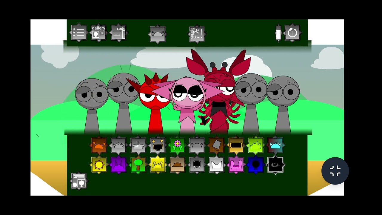 Sprunki mod evil sky 2 codes - YouTube