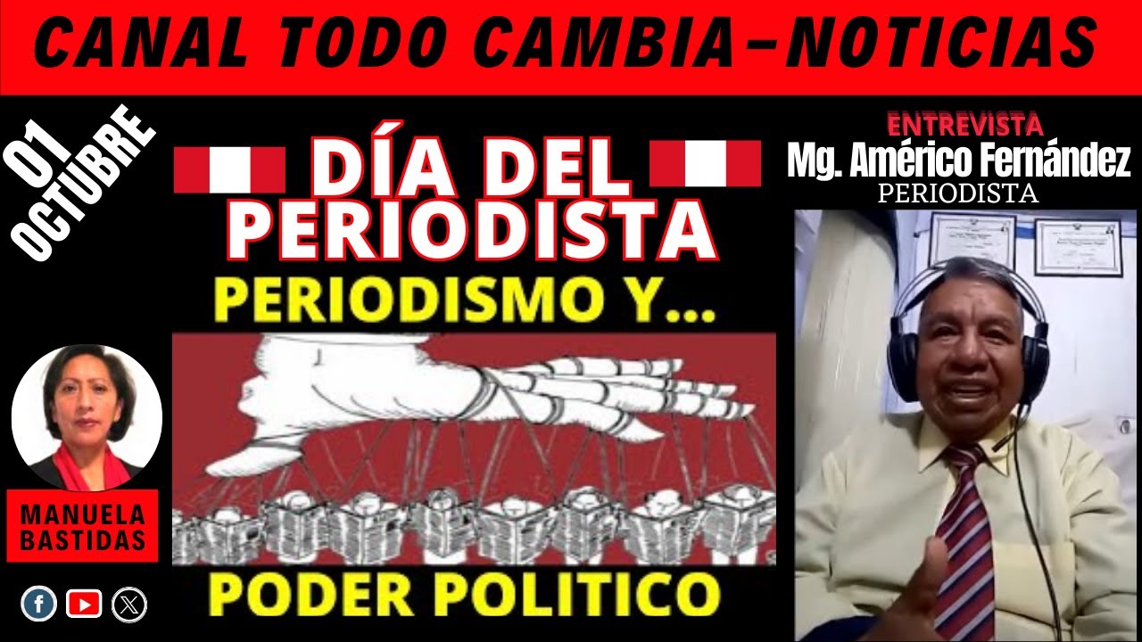 El Periodismo y el Poder político. Con el Mg. Américo Fernández - YouTube