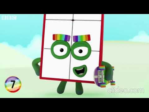 Numberblocks | Rainbow Sevens Club | Numbers Are Everywhere ...