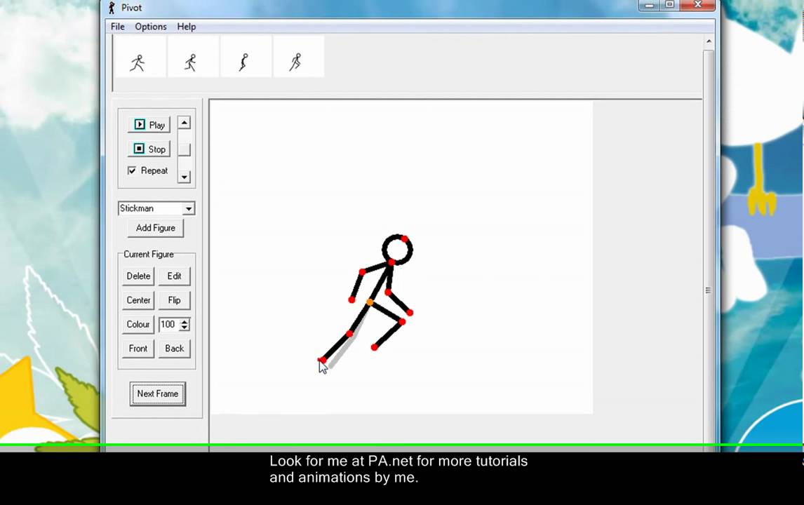 Pivot Tutorial - How to animate a simple run + save a gif properly - YouTube