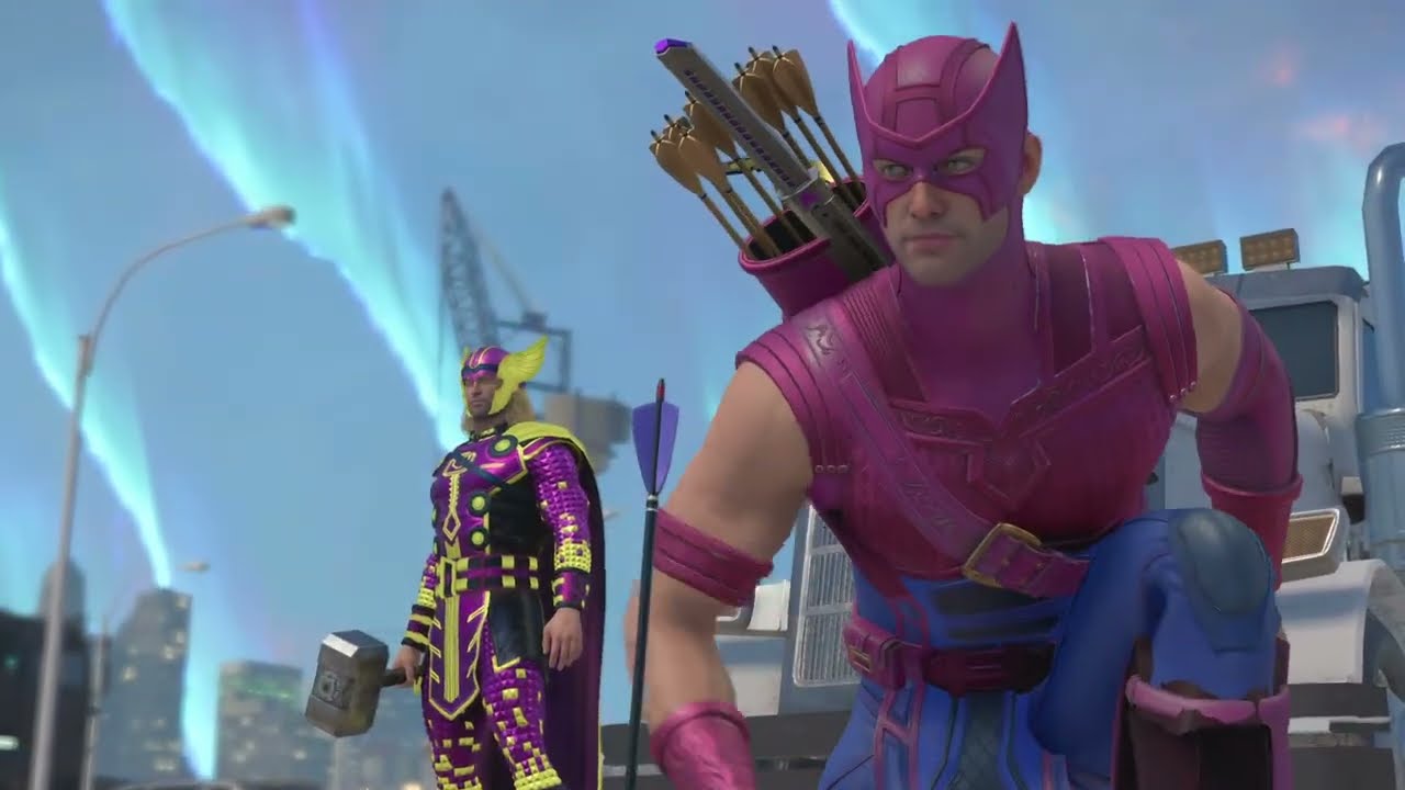 Marvel's Avengers Hawkeye Gameplay - YouTube