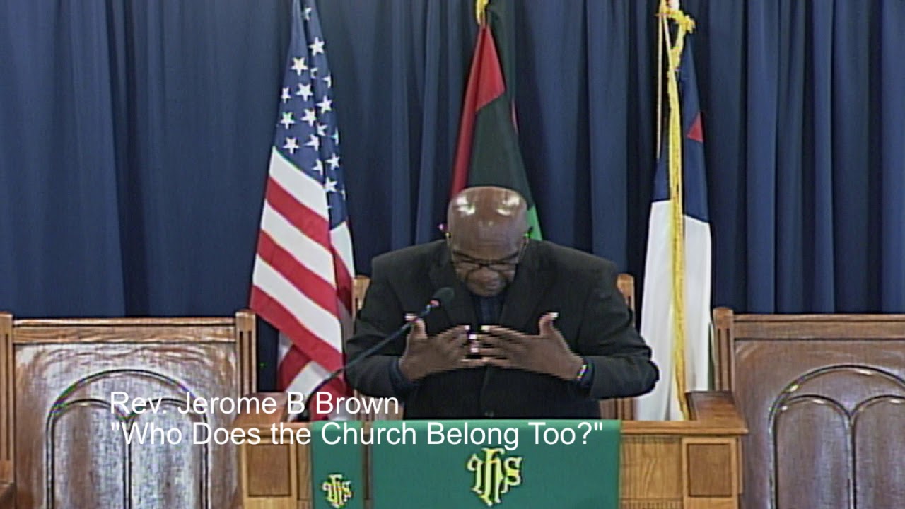 Rev. Jerome B Brown Preaching at Nehemiah Ecumenical Church of Christ ...