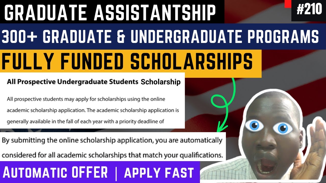 Automatic Offer | Fully Funded Scholarship, Graduate Assistantship ...