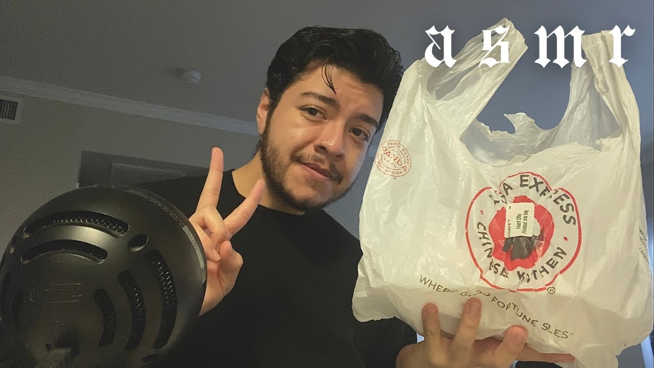 [ ASMR ] panda express mukbang - YouTube