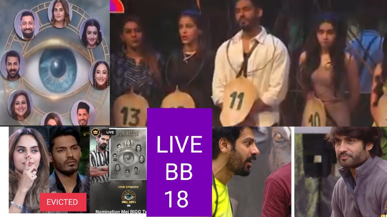 #BB 18 !!LIVE !EP 75!!! @time k tandav se hua bada EVICTION # VIViAN Vs ...