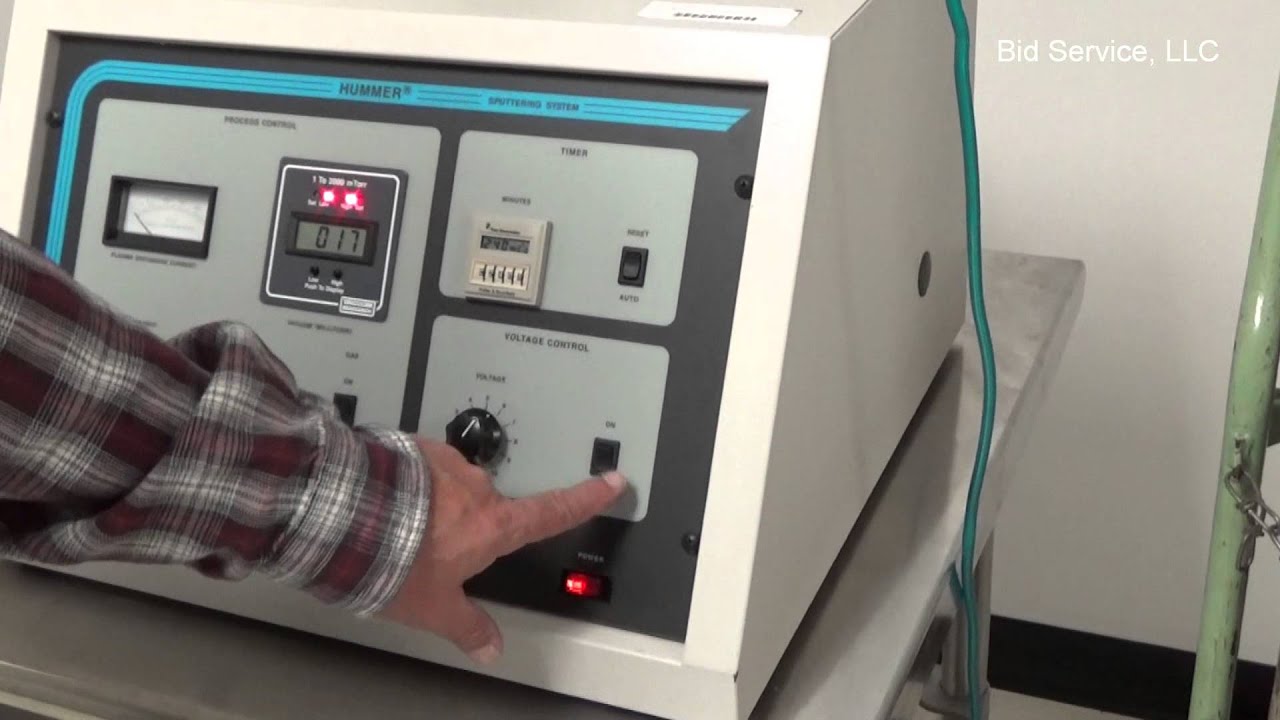 Anatech Hummer 6.2 Sputter Coater #60010 - YouTube